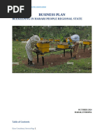 Beekeeping Business Plan Example | PDF | Beekeeping | Beehive