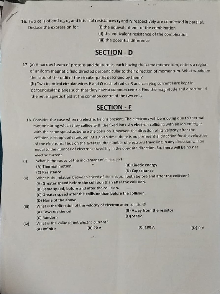 Physics PYP | PDF | Magnetism | Inductor