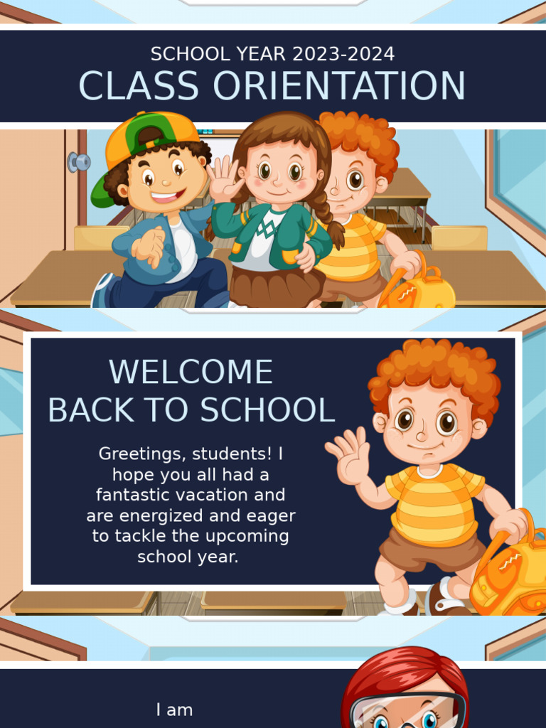 Class Orientation 2023-2024 Overview | PDF