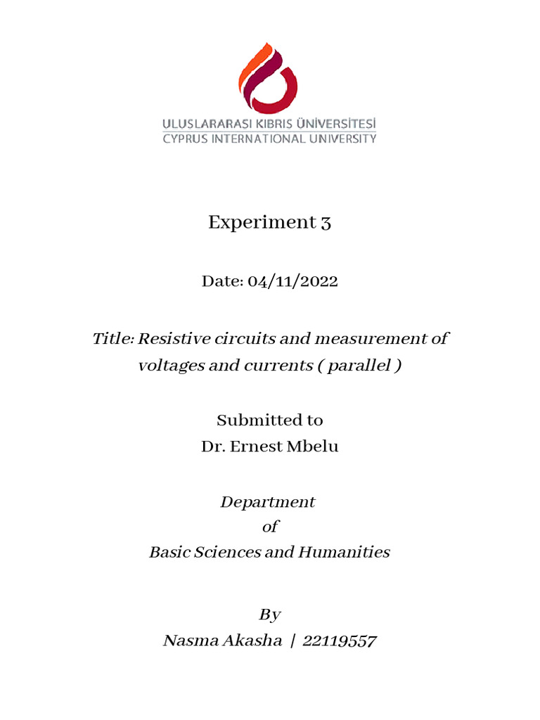 Phy102 Report 3 | PDF