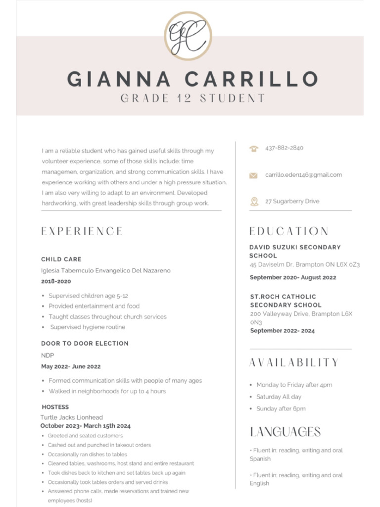 Gi Resume | PDF