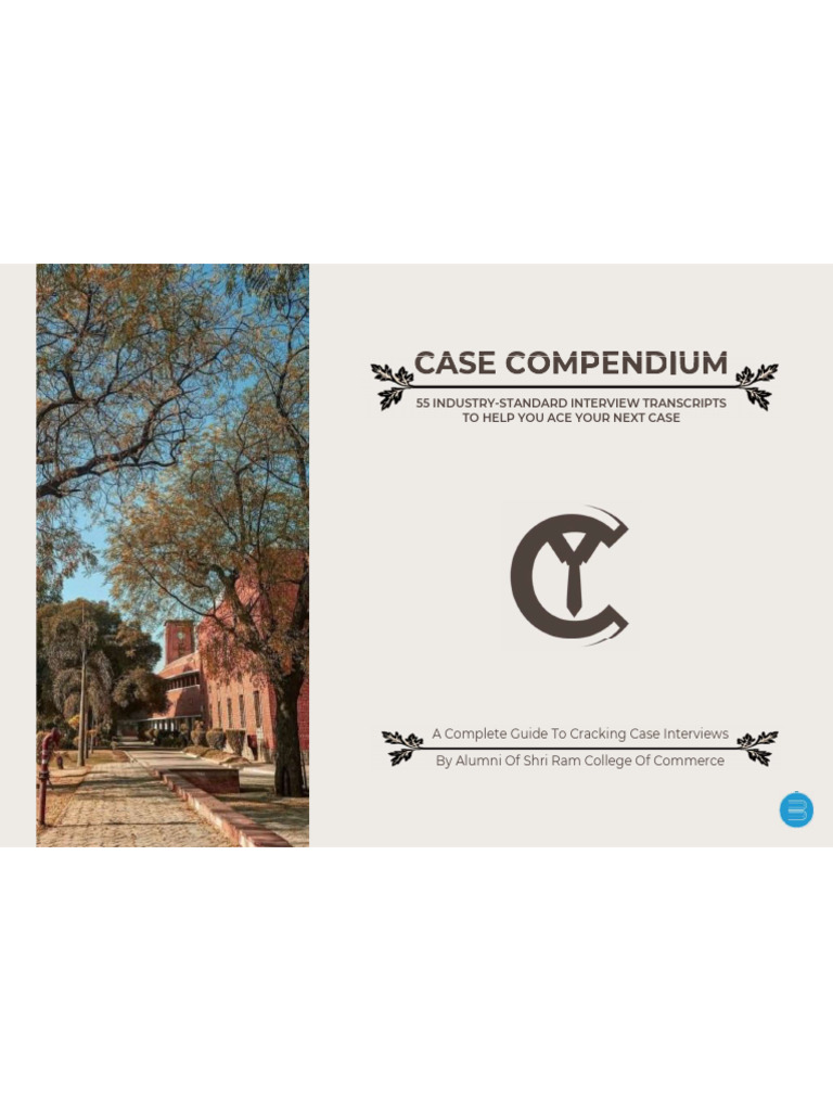 Case Study SRCC Most Imp | PDF | Banks | Interest