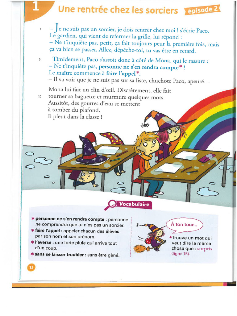 Lecture - Une Rentrée Chez Les Sorciers - Épisode 2 | PDF