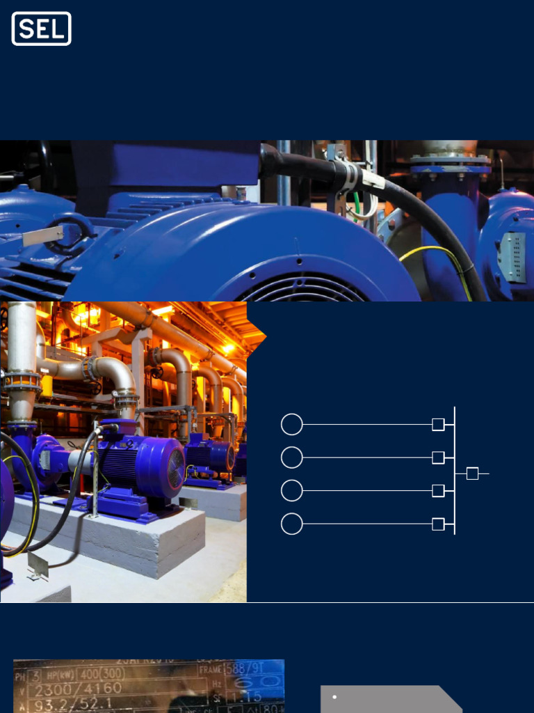 Ajuste de Protección de Motor SEL-710 y SEL-849 en Base A Datos de ...