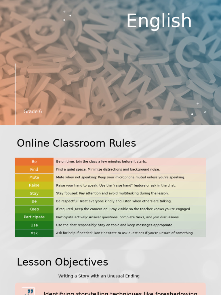English Grade 6 B | PDF | Language Arts & Discipline