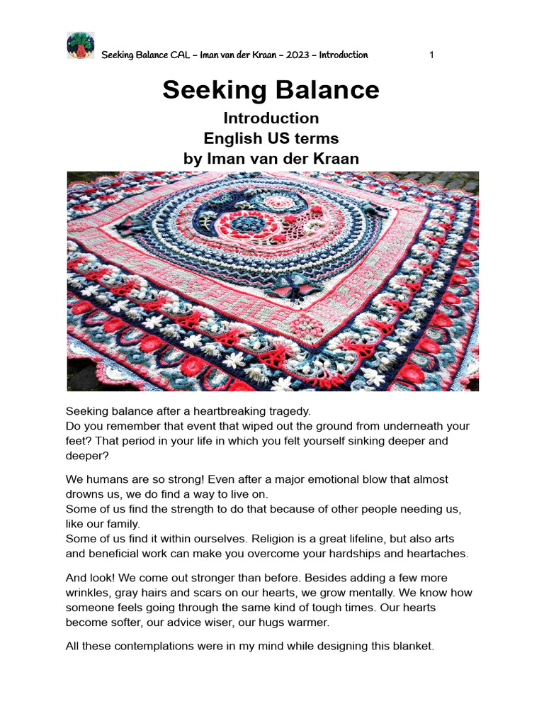 Seeking Balance CAL - Introduction - English US | PDF | Home & Garden