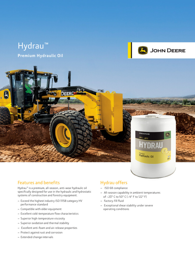 Aunz jd1446 Hydrau Flyer | PDF | Motor Oil | Viscosity