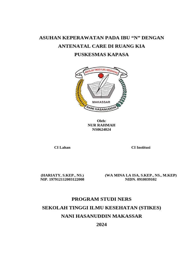 Askep Anc Raraa | PDF