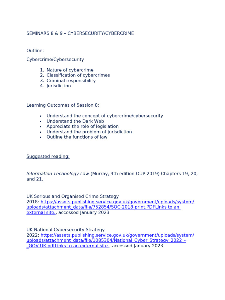 Information Technology Law | PDF