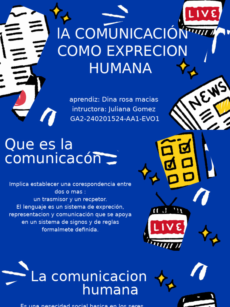 La COMUNICACIÓN COMO EXPRECION HUMANA | PDF | Comunicación