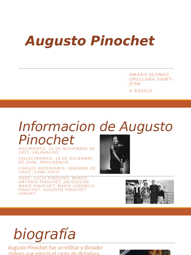 Augusto Pinochet | PDF