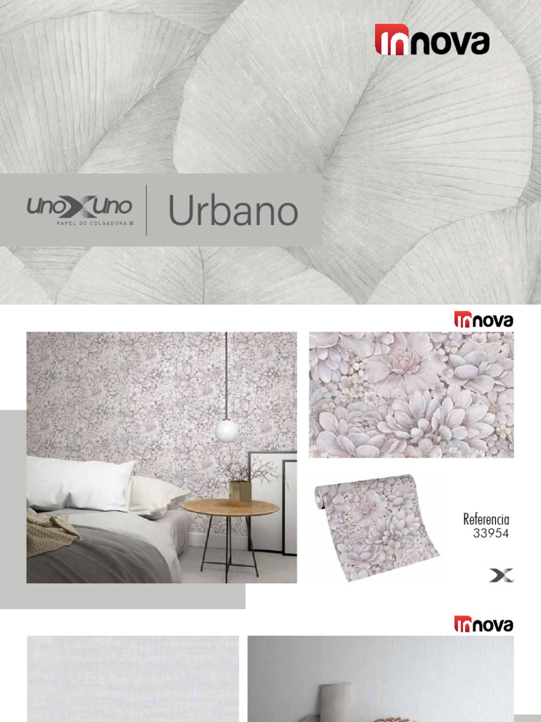 Catalogo Papel Tapiz URBANO Innova | PDF | Política | Hogar, jardinería ...