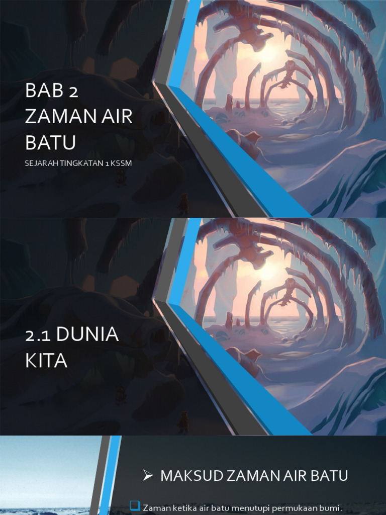 Nota Sej Ting 1 KSSM Bab 2 Zaman Air Batu | PDF