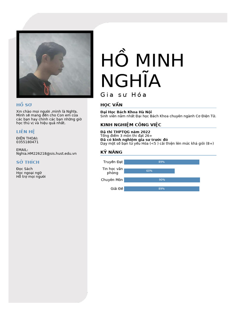 H Minh Nghĩa 1.3 | PDF