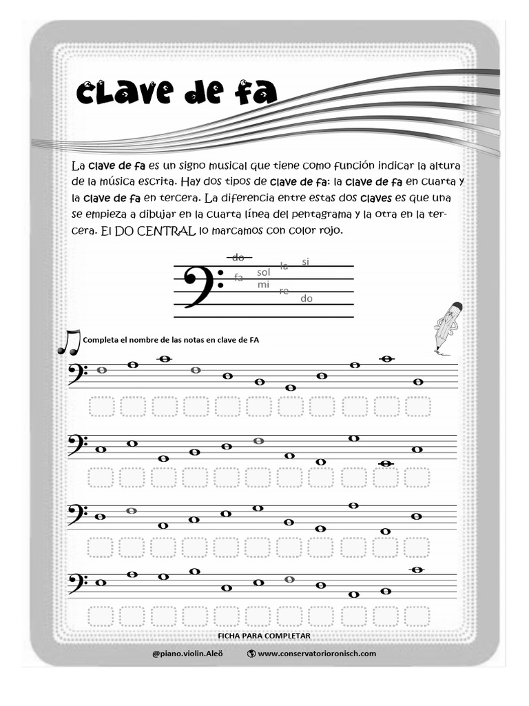 Clave de Fa | PDF
