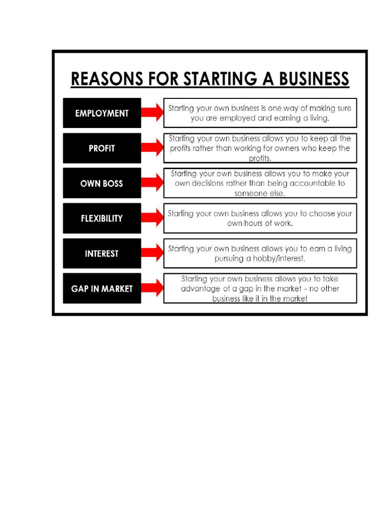 Why Start A Business | PDF