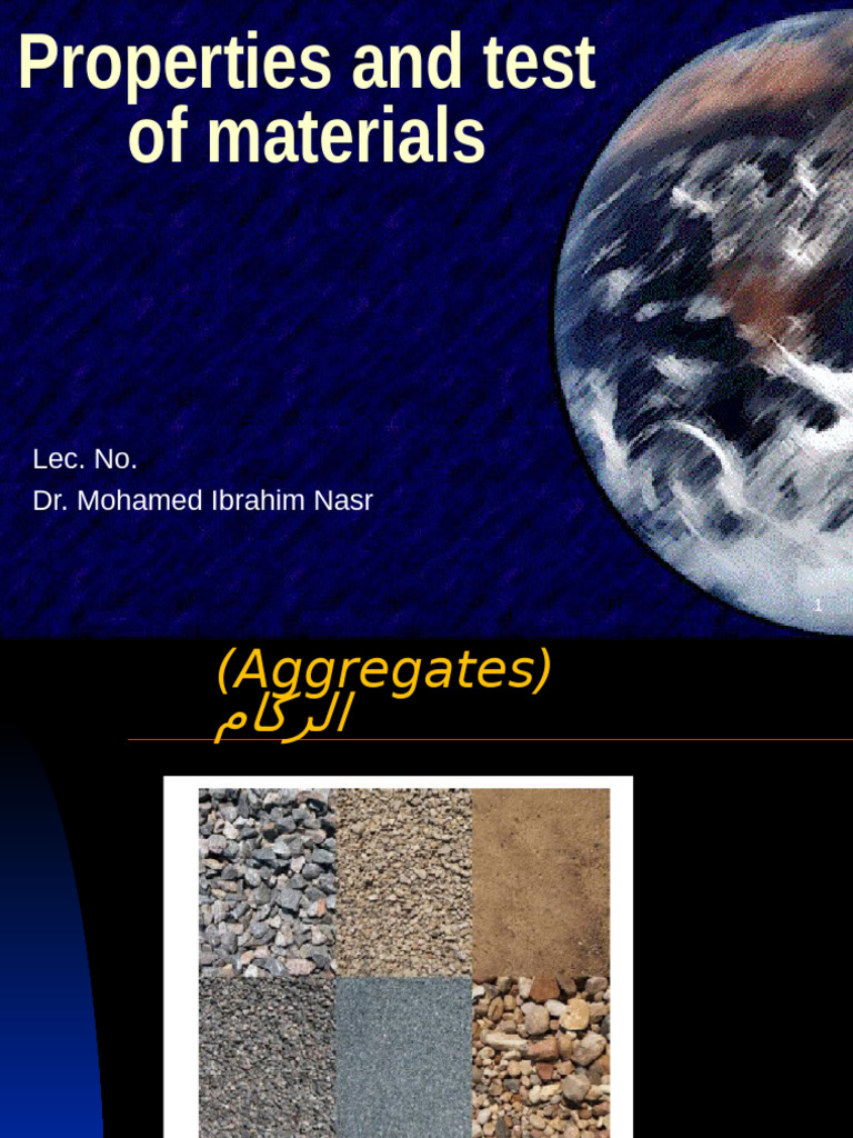 Material Test Agg | PDF