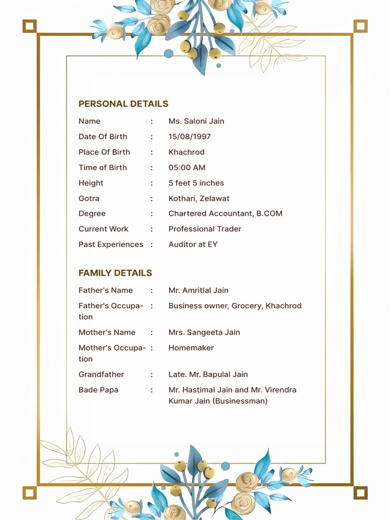 CA Saloni Jain | PDF