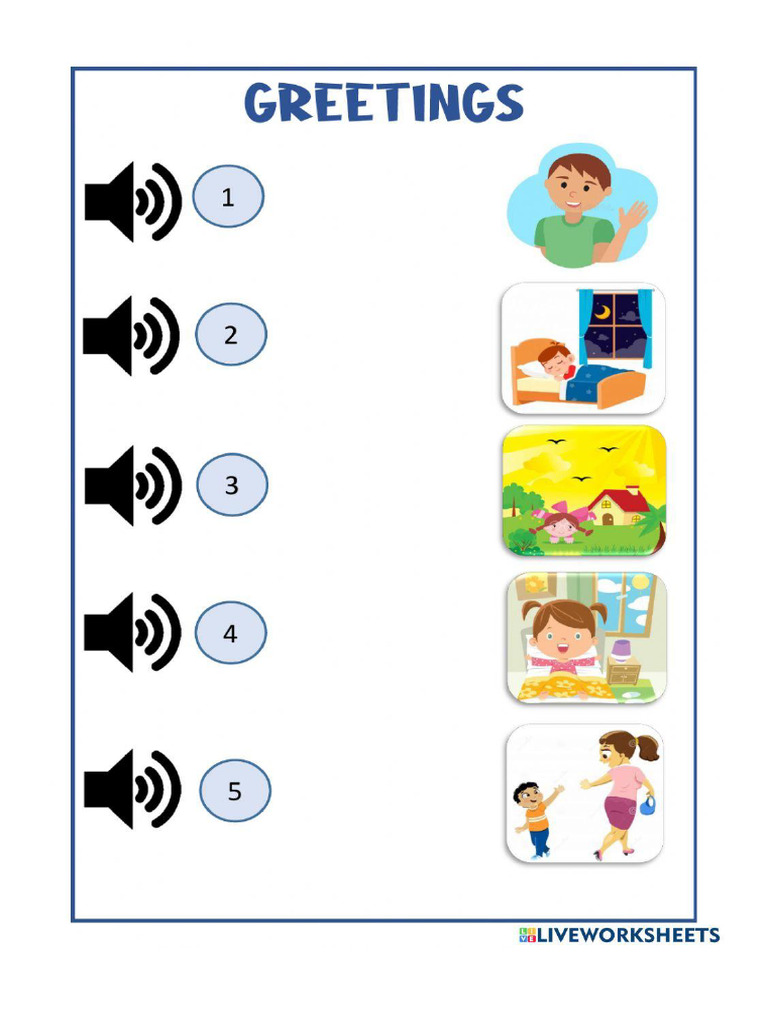 Welcome 1 Worksheet 2 | PDF