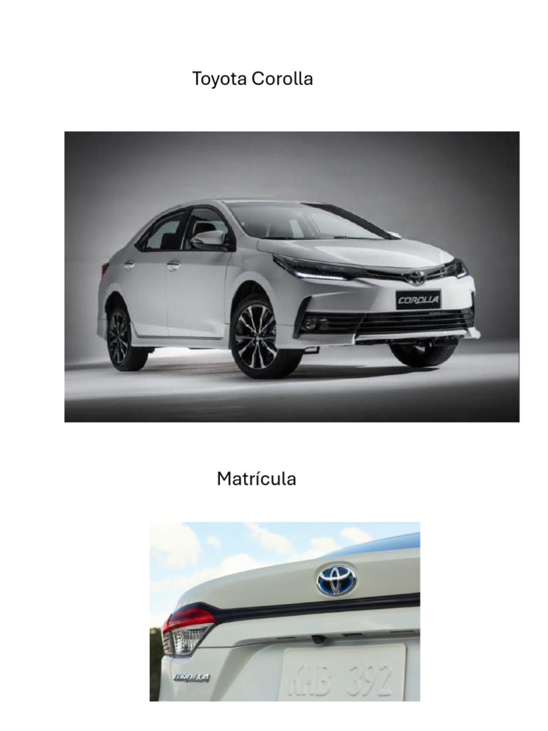 Toyota Corolla | PDF
