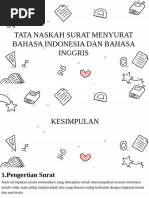 Macam-Macam Lipatan Surat Resmi | PDF | Griya & Taman