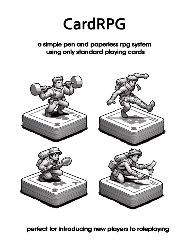 Card RPG | PDF | Role Playing Games | Playing Cards