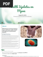 Mpox Presentation | PDF | Influenza | Self-Improvement