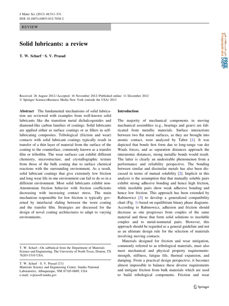 Investing Nano Mavad | PDF | Wear | Friction