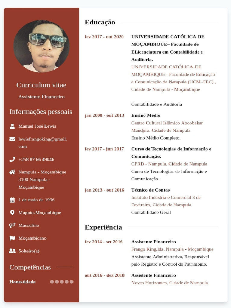 Curriculum Vitae Nino Lewis 2024 PDF | PDF