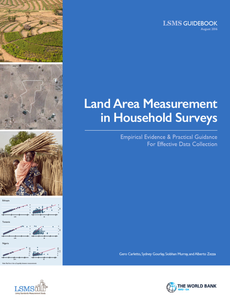 Land Area Measurement in Household Surveys Empirical Evidence and ...