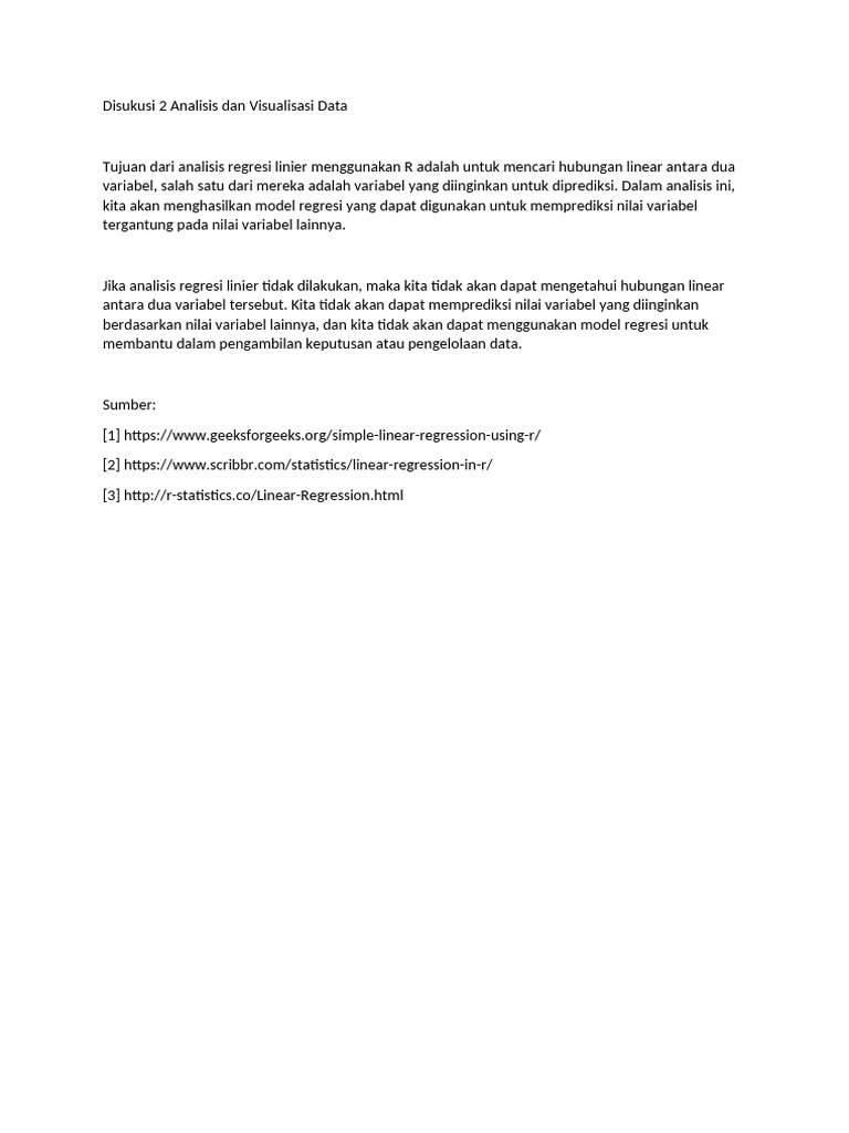 Disukusi 2 Analisis Dan Visualisasi Data | PDF | Komputer