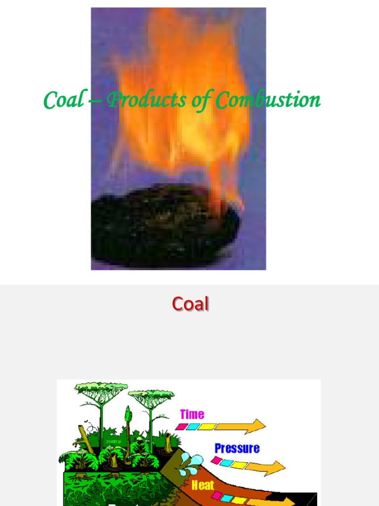 Unit 1 Products of Combustion | PDF | Combustion | Coal