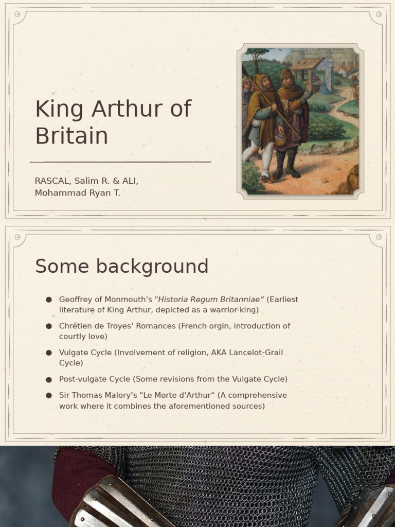 RASCAL, Salim R. (King Arthur) | PDF | Lancelot | King Arthur