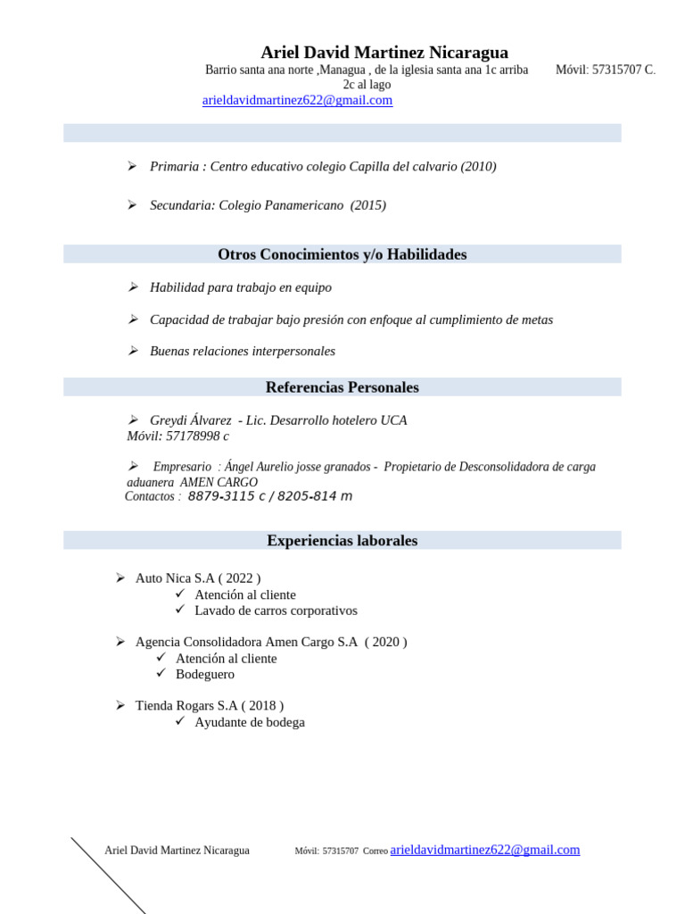 Ejemplo cv2 | PDF