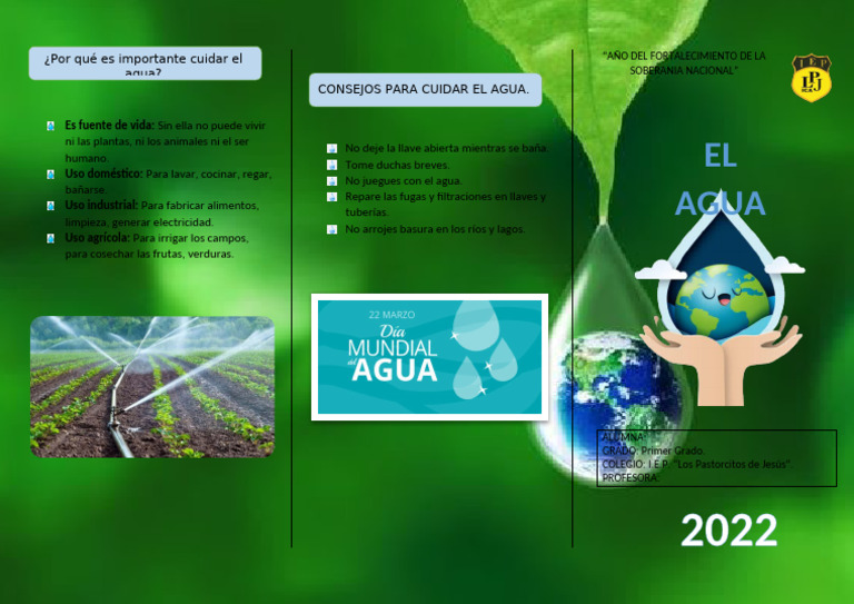 El Agua Triptico Parte 1 | PDF