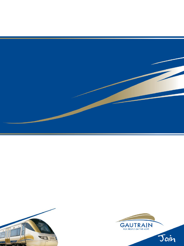 Gautrain User Guide FA 2022 | PDF | Bus | Fare