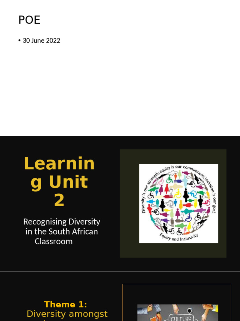 Learning Unit 2 and 3 SM | PDF | Inclusion (Education) | Learning