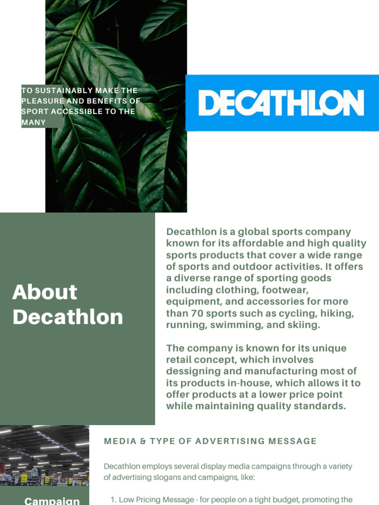 Decathlon | PDF | Advertising | Sponsor (Commercial)
