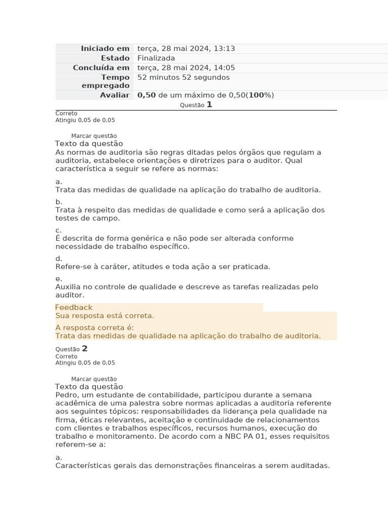 Exercicio 01 | PDF | Contabilidade | Comentários