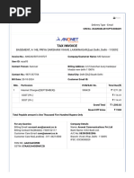 ACT Broadband Bill | PDF | Invoice | Government