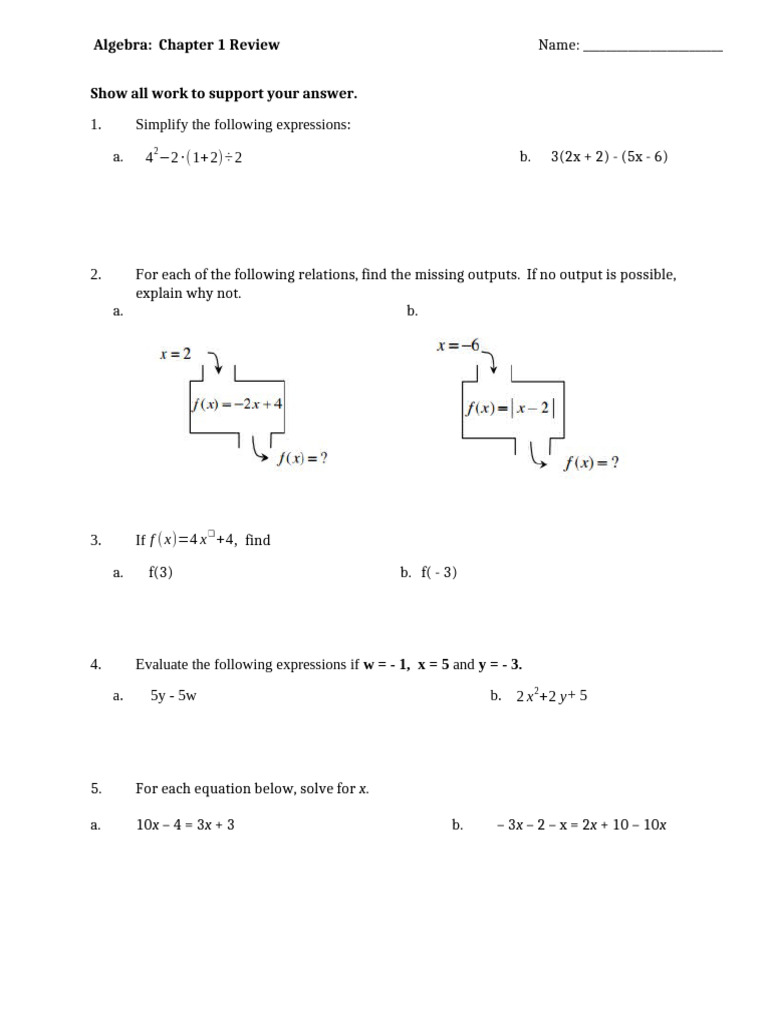 Chapter 1 Extra Practice | PDF