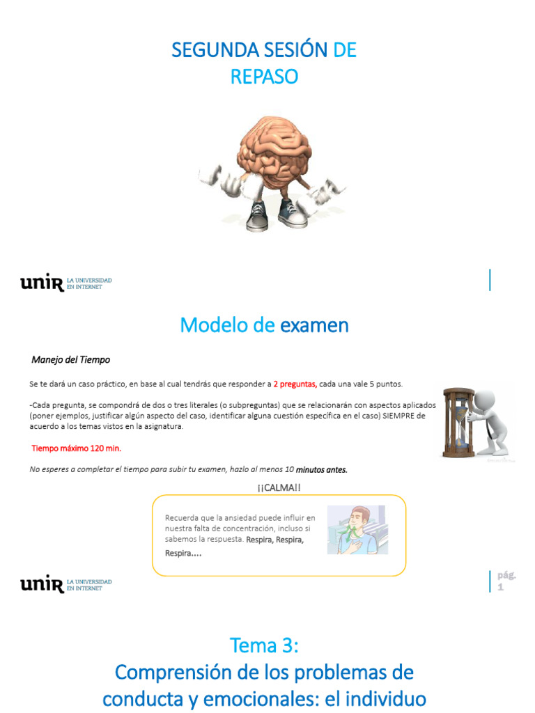 Segunda Sesión de Refuerzo | PDF | Teoría de apego | Las emociones