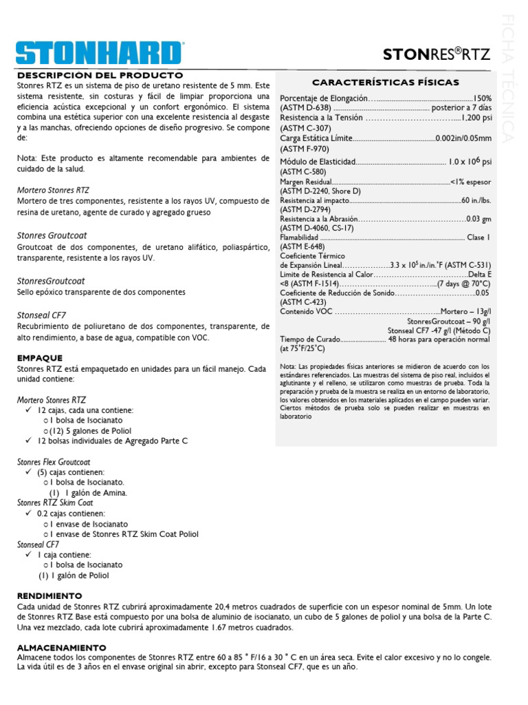 Ft-Stonres Datasheet | PDF