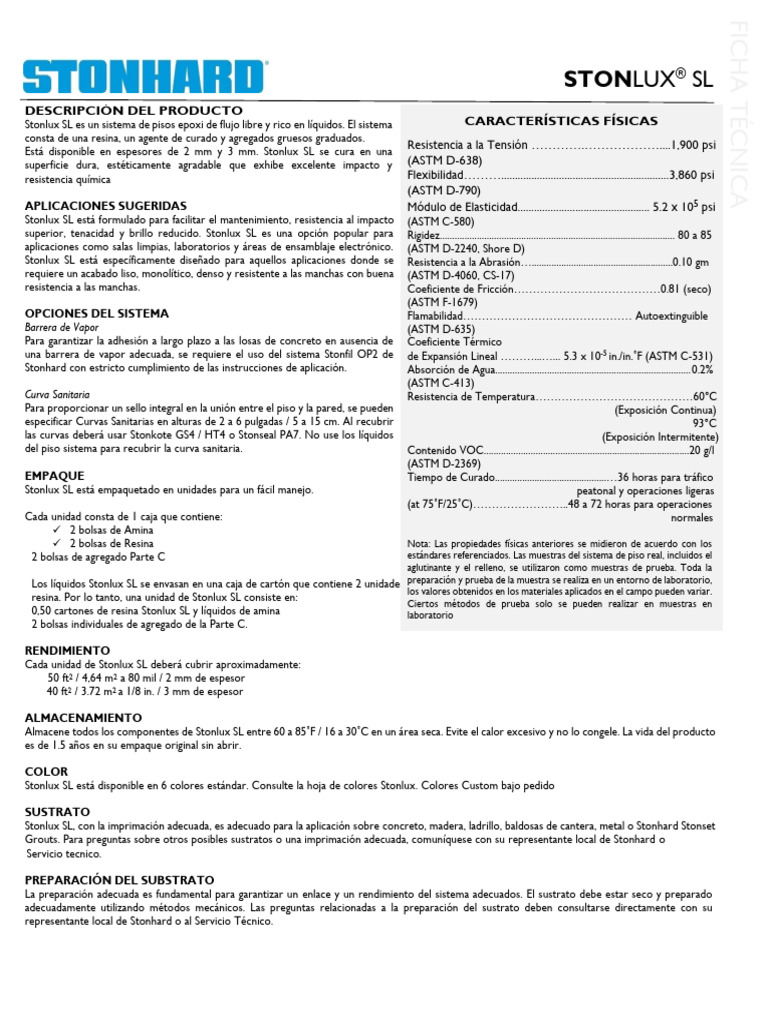 Stonlux Catalogo | PDF