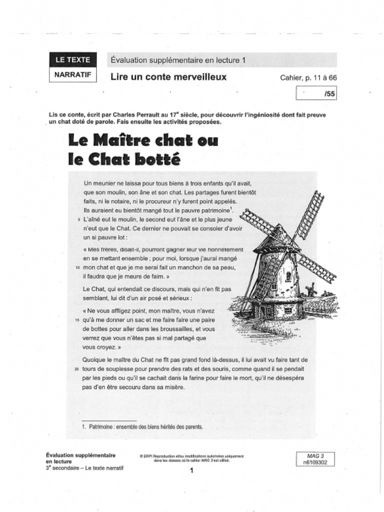 Le Maître Chat Ou Le Chat Botté | PDF