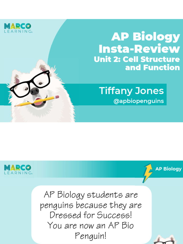 AP Biology Insta-Review With Marcolearning - Unit 2-Rchs-5dv4y93 | PDF ...