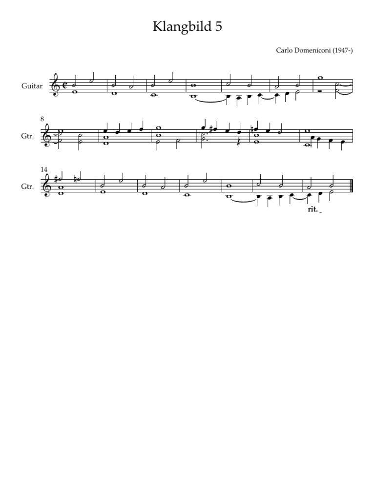 Carlo Domeniconi - Klangbild 5 | PDF