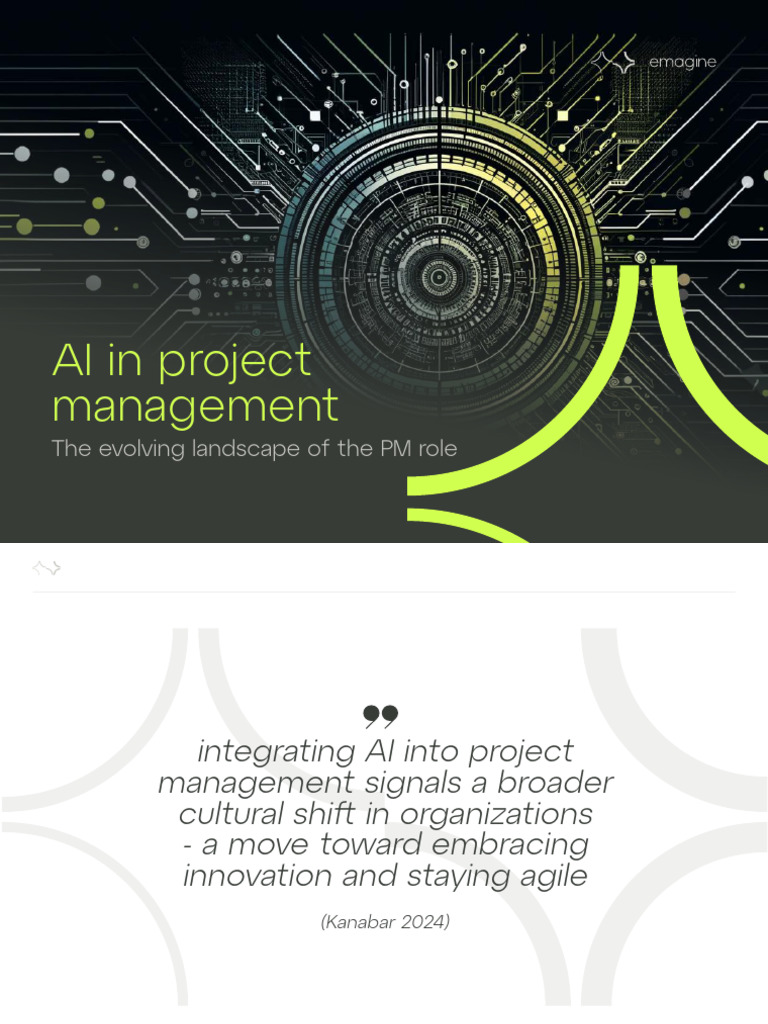 AI in Project Management | PDF | Artificial Intelligence | Intelligence (AI) & Semantics
