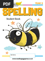 Grade 3 Spelling Workbook | PDF | Spelling | Consonant