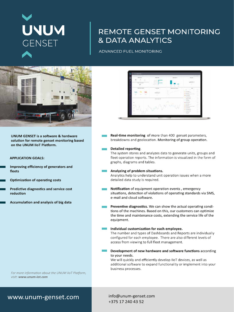 Unum Genset en | PDF